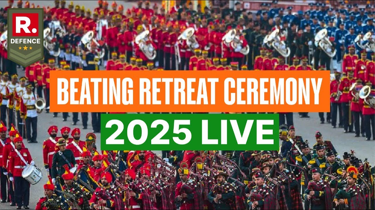 Beating Retreat Ceremony 2025: A Spectacular Display of Tradition ...