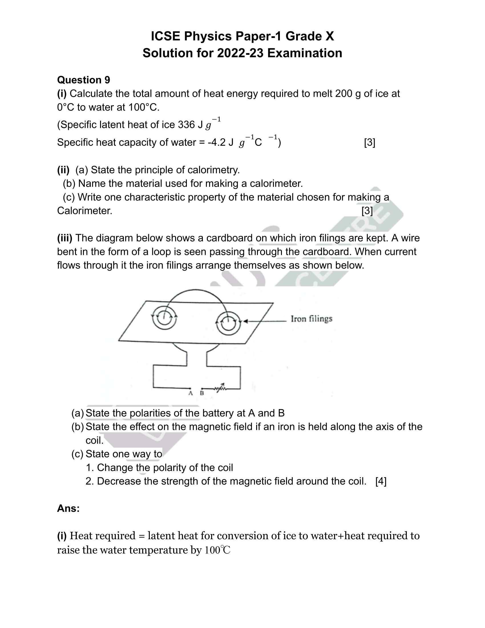 Understanding ICSE Class 10 Physics Question Paper – AssamTouch समाचार Understanding ICSE Class 10 Physics Question Paper – AssamTouch समाचार