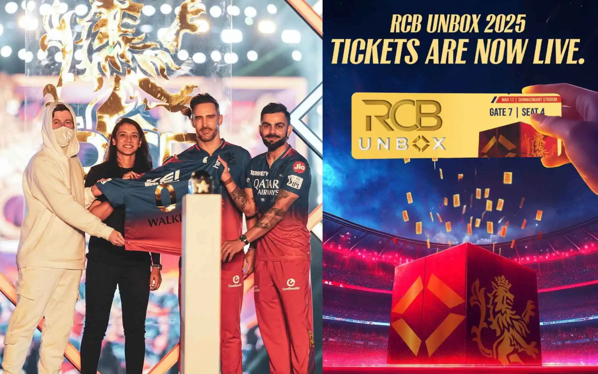 RCB Unbox Event 2025 Tickets: Everything You Need to Know – AssamTouch ...