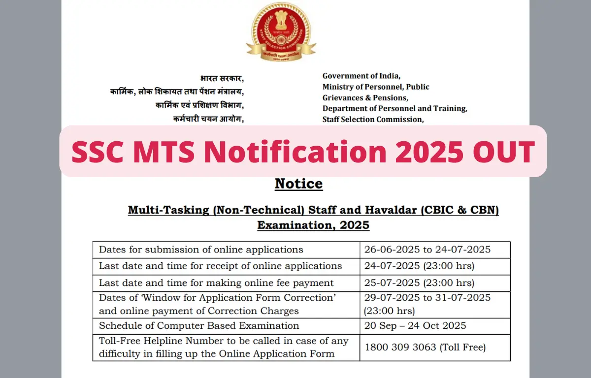 SSC MTS Vacancy 2025: Everything You Need to Know – AssamTouch समाचार
