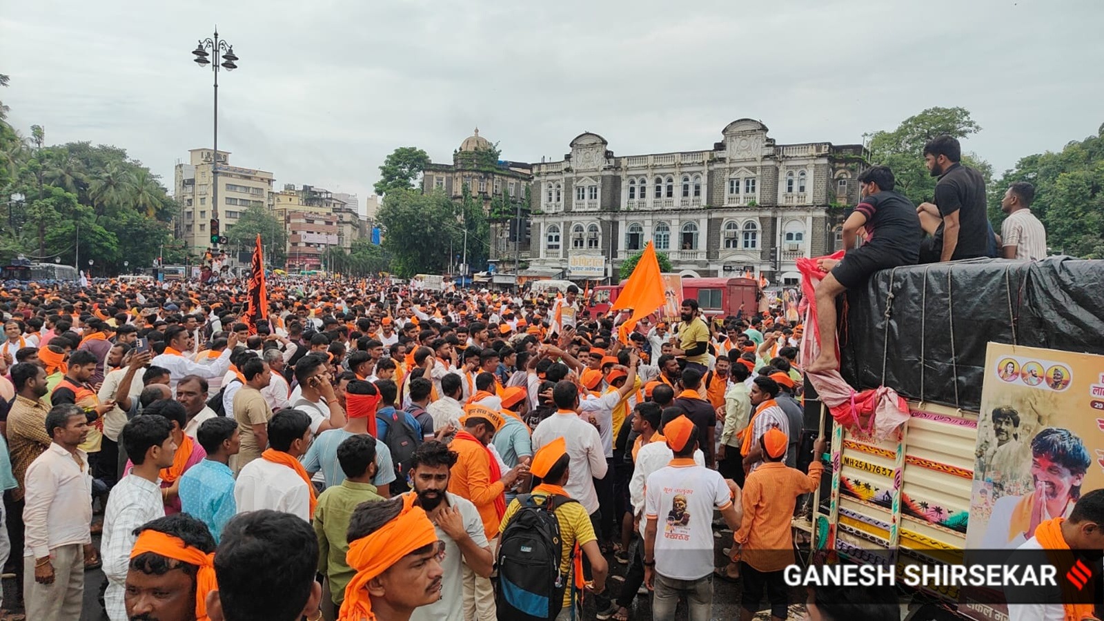 Maratha Quota Protest in Mumbai: A Call for Reservation – AssamTouch समाचार