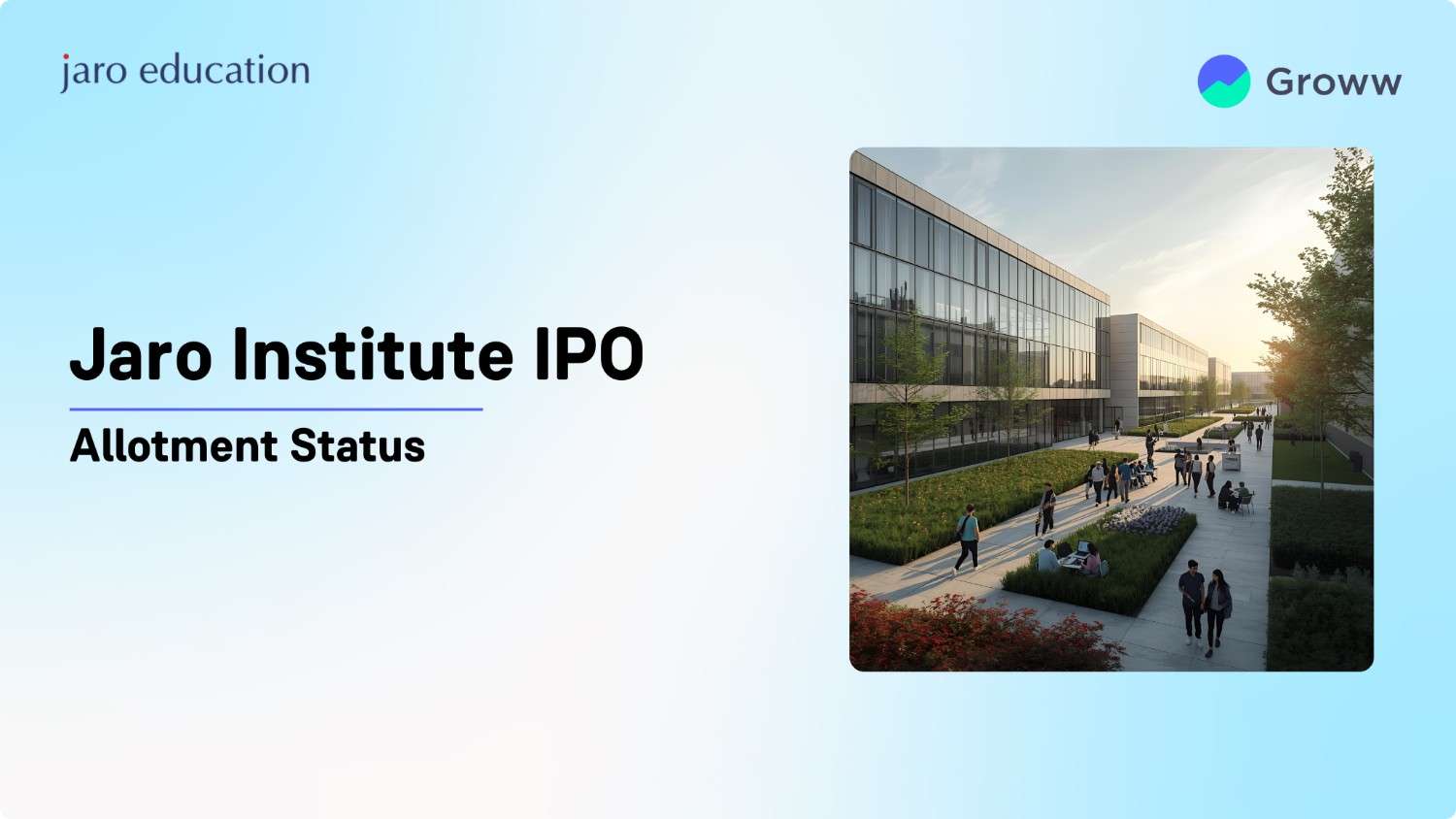 Jaro Institute IPO Allotment Status: What Investors Should Know – AssamTouch समाचार